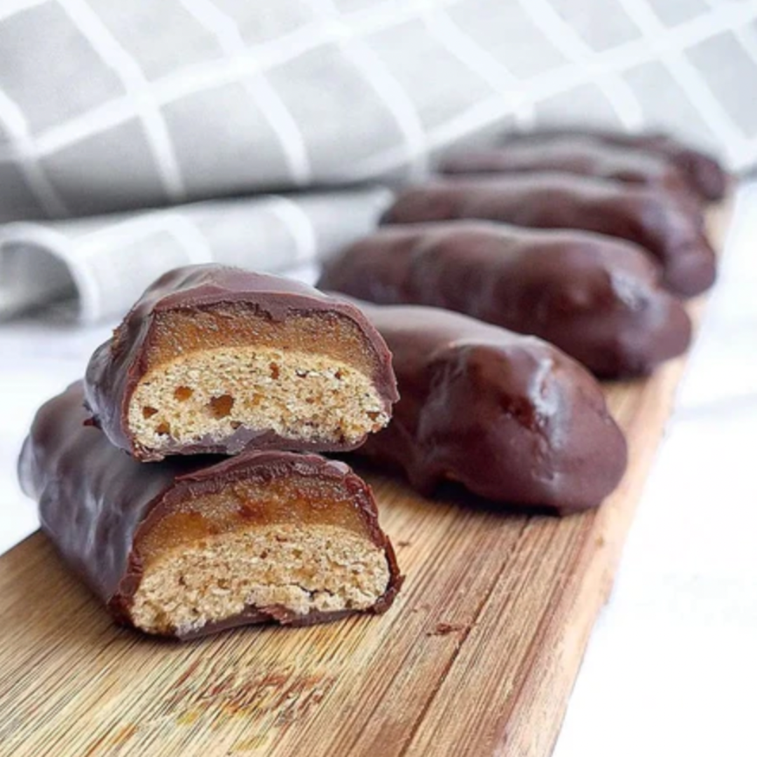 2 Layer Keto Twix | Funky Fat Foods
