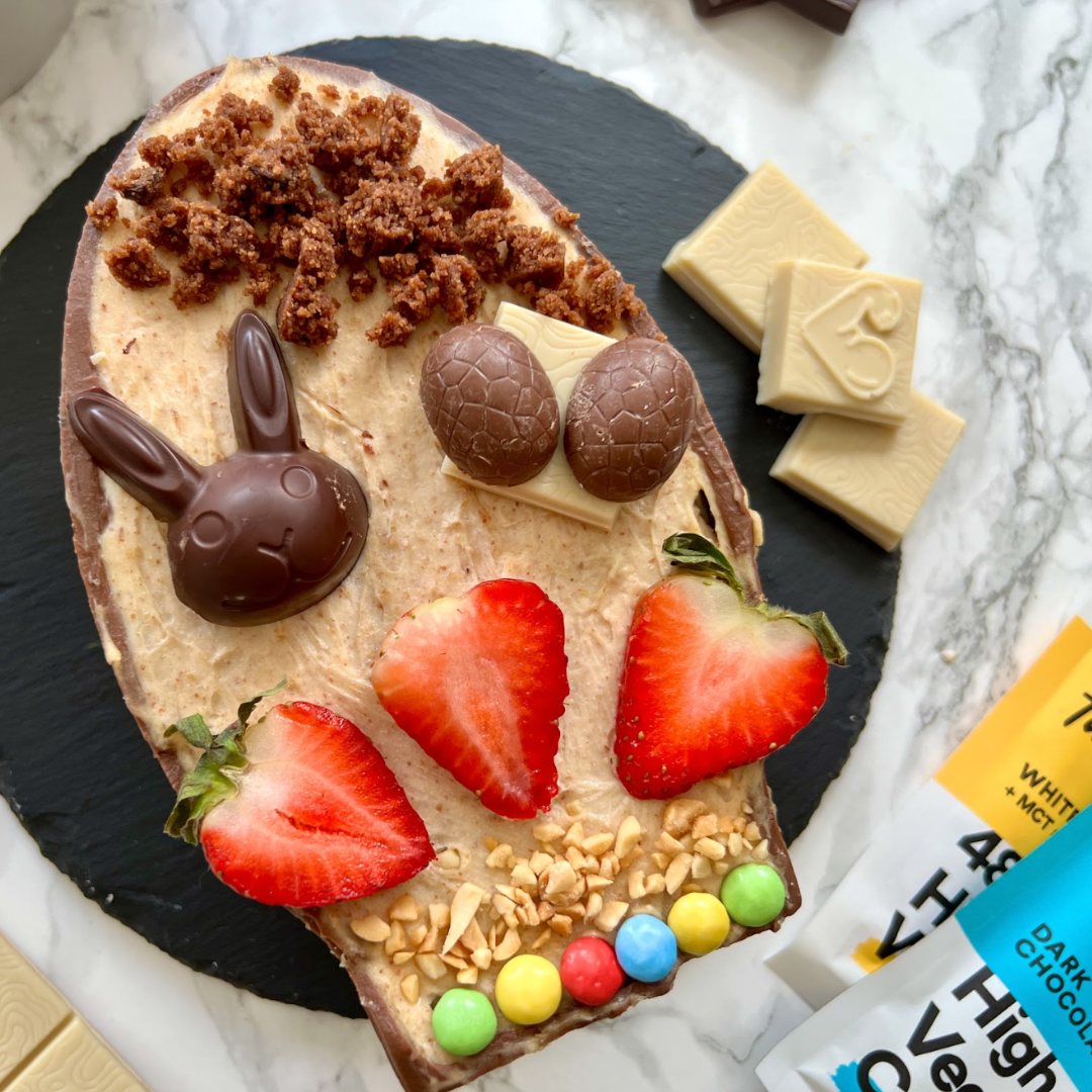 Sugar-free Chocolate Easter Egg Recipe | Funky Fat Foods